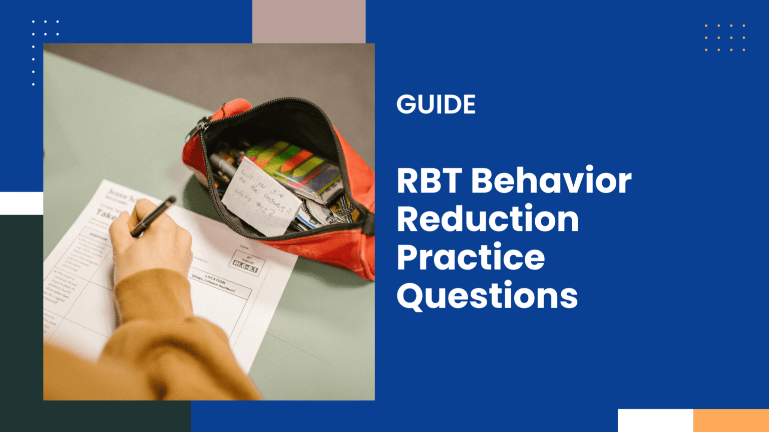 How To Schedule An RBT Exam Appointment: Step-by-Step Guide